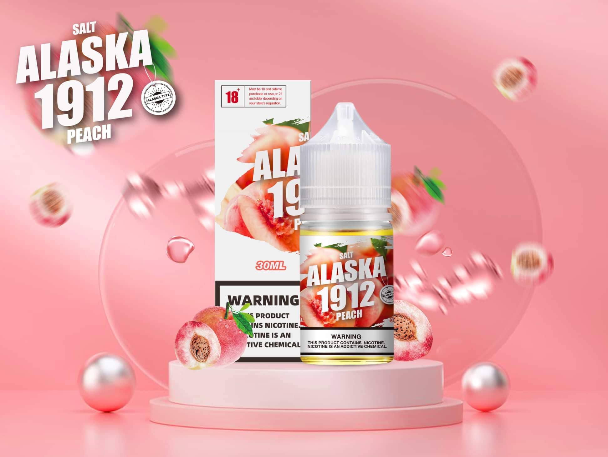 Tinh Dầu Pod Alaska 1912 Juice - Peach - Podngon.vn