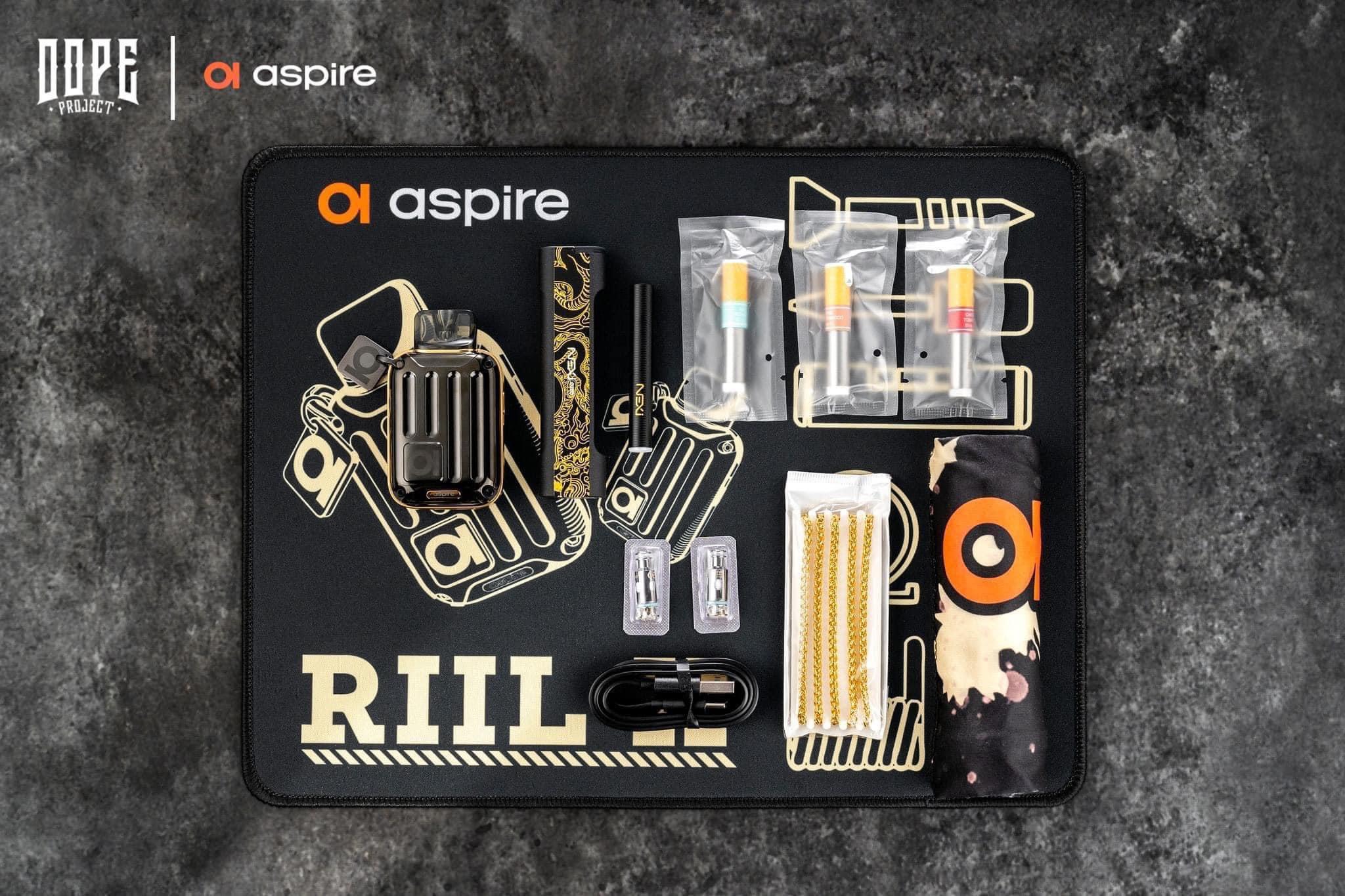 ASPIRE RIIL X BLACK GOLD - Podngon.vn